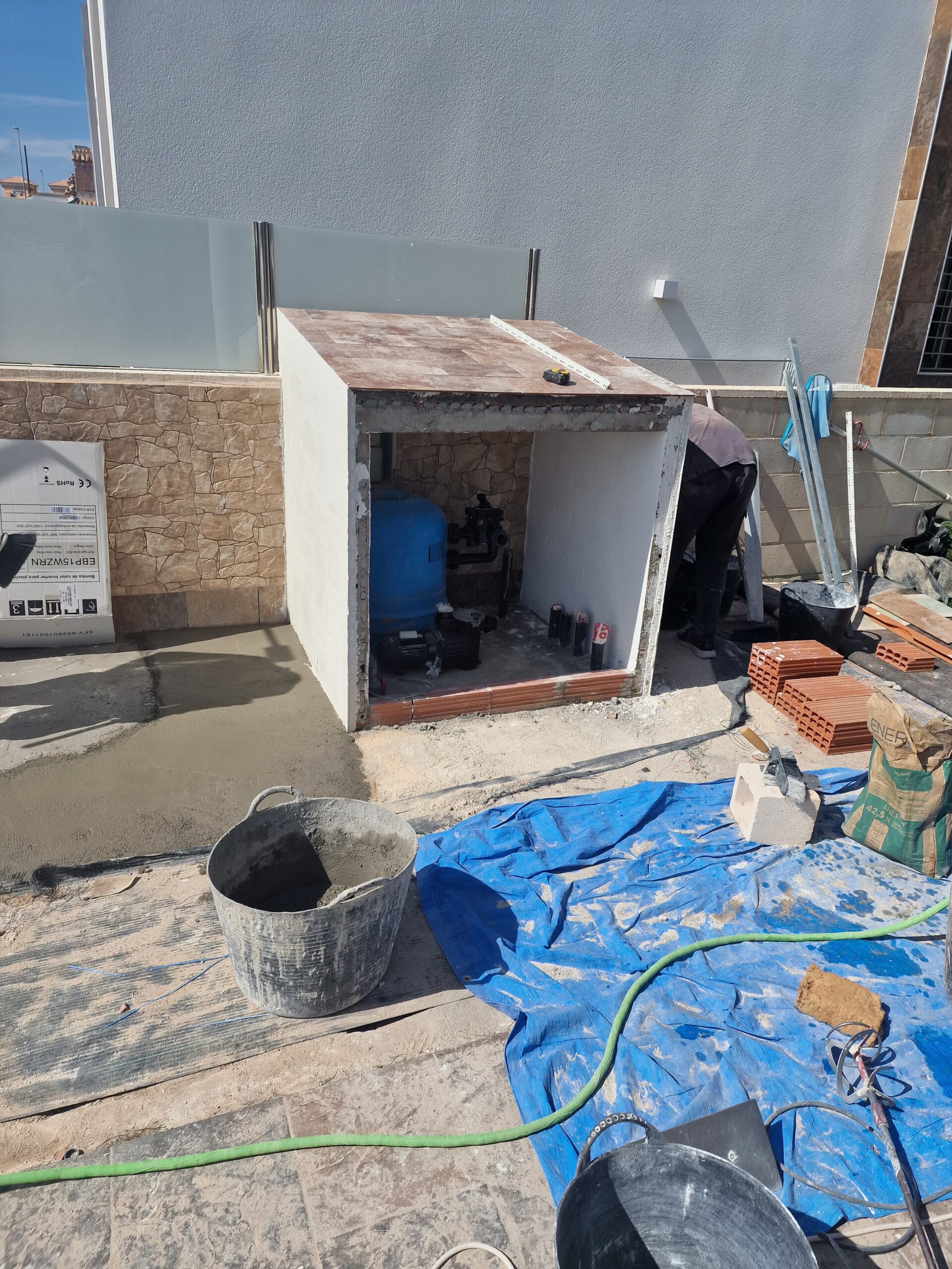 Professional Pool Pump Room Renovation - THM Pools 1st Class