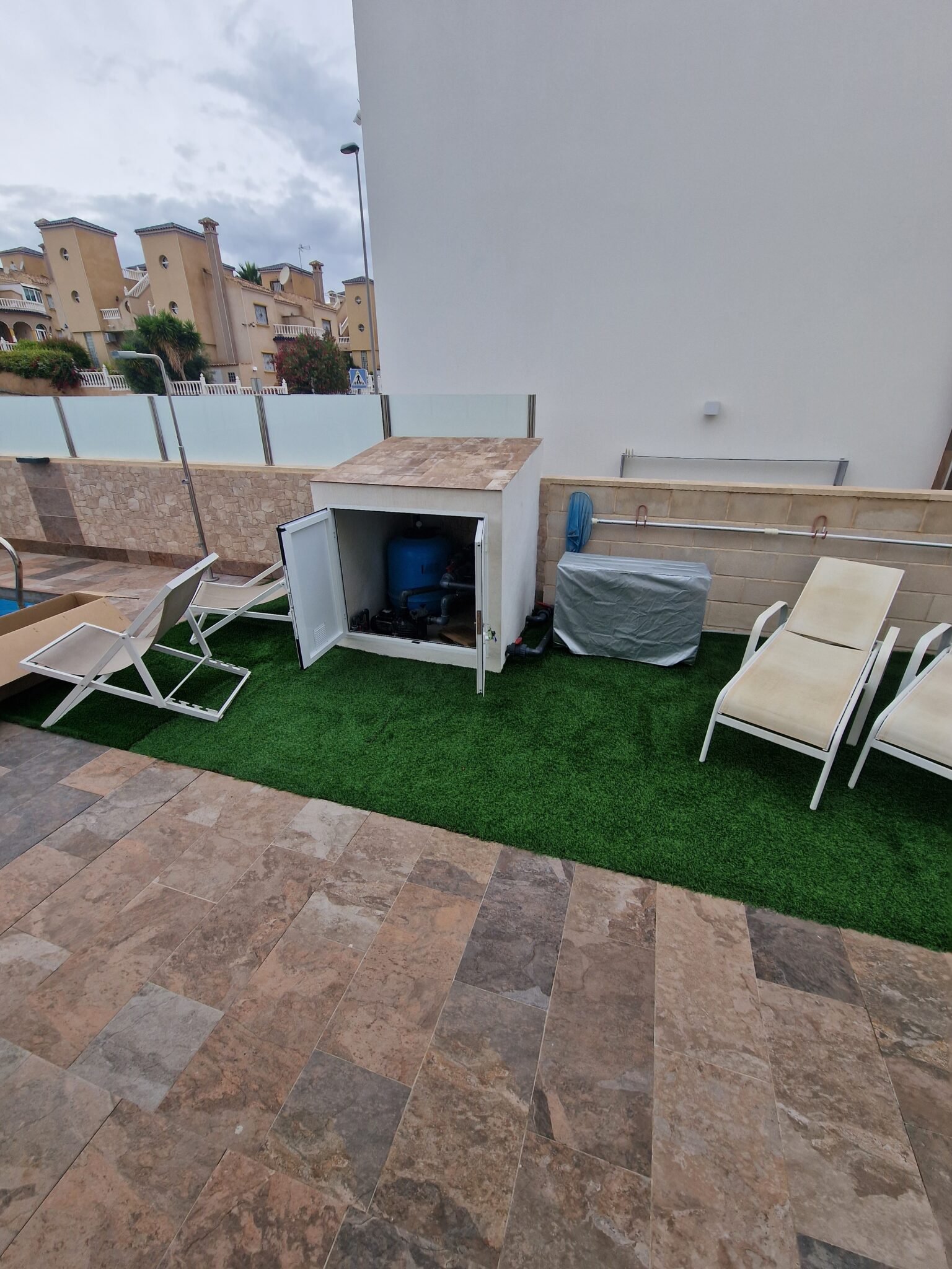 Professional Pool Pump Room Renovation - THM Pools 1st Class