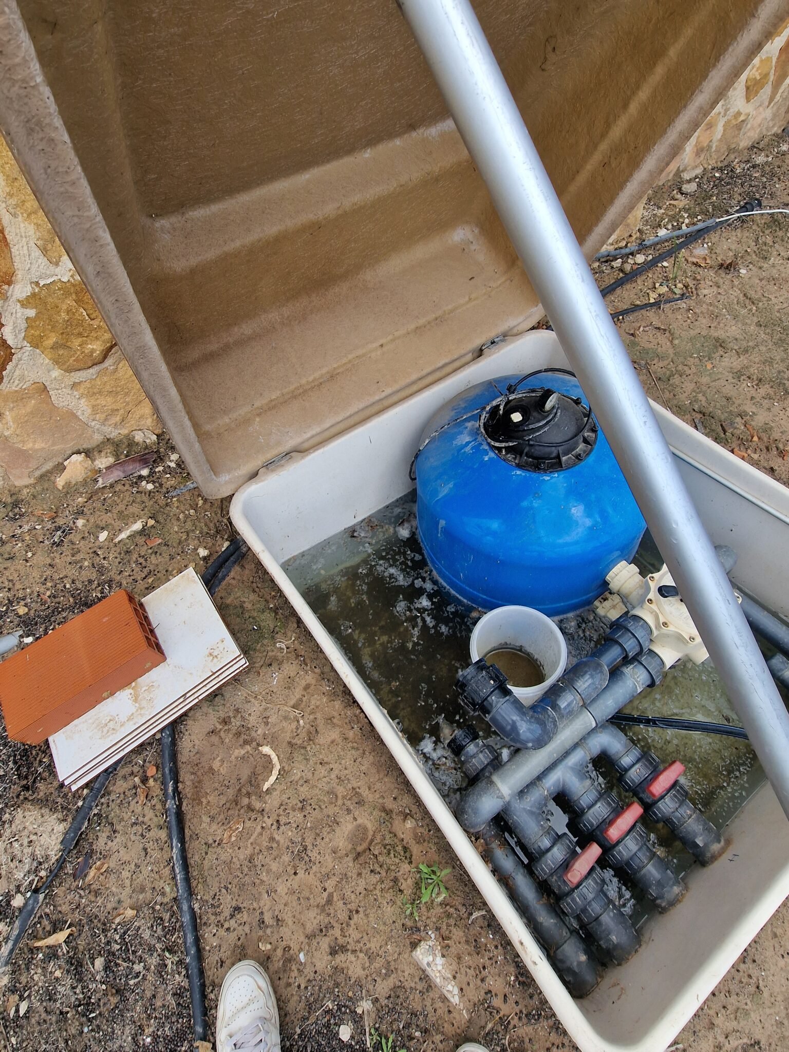 Professional Pool Pump Room Renovation - THM Pools 1st Class